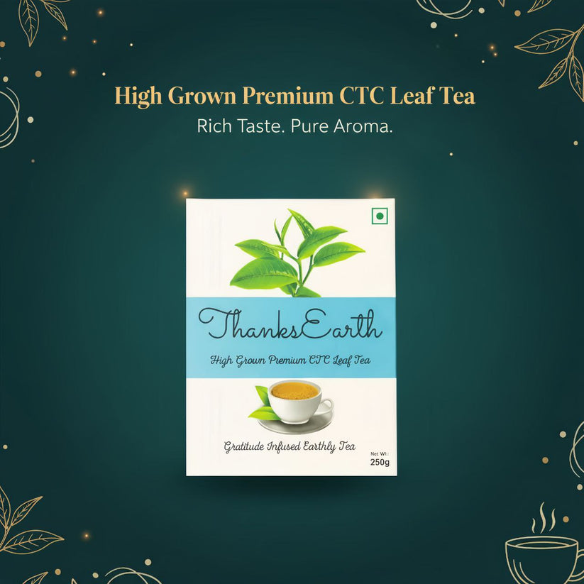 High Grown Premium CTC Leaf Tea – Thanks Earth